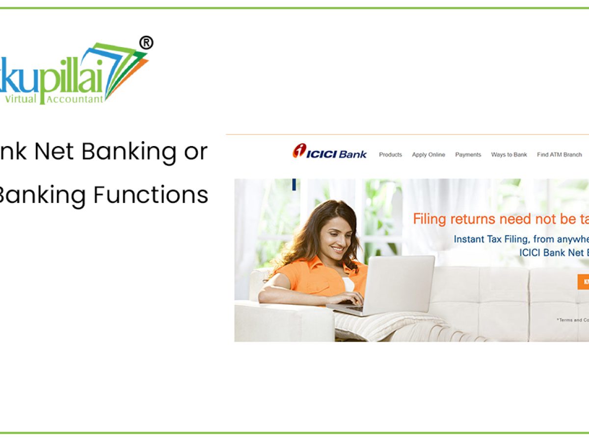 Icici Internet Banking For Online Banking Transactions