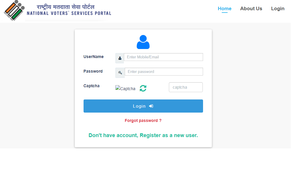 NVSP – National Voter Service Portal - Kanakkupillai