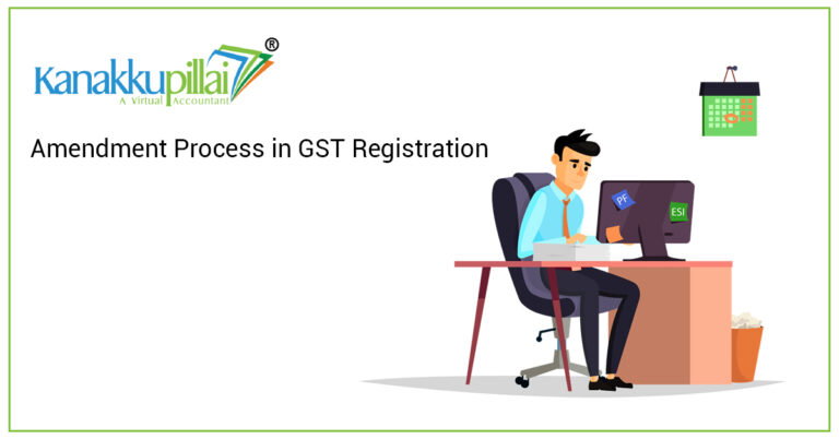 Amendment Process in GST Registration
