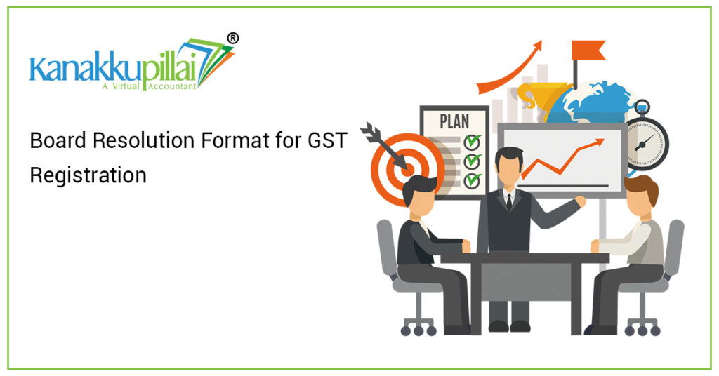Board Resolution Format for GST Registration | Sample Template