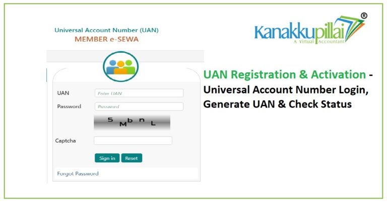 UAN Registration & Activation – EPFO Login, UAN Status