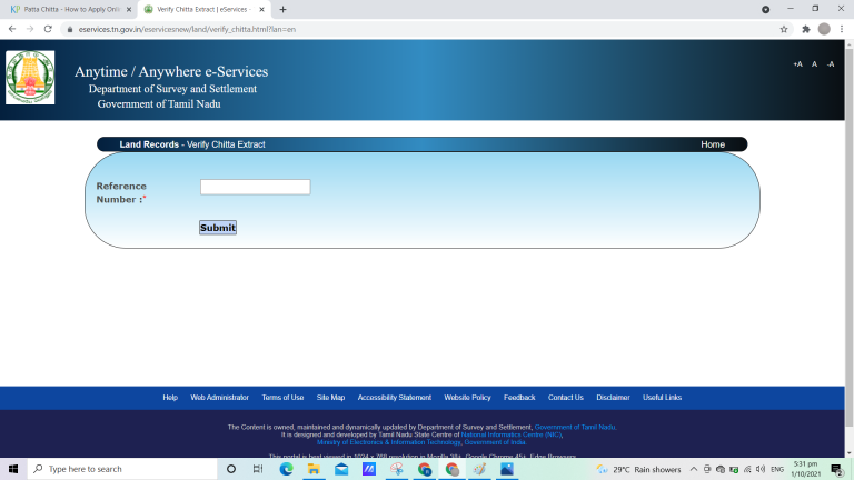 Patta Chitta - How to Apply Online, Check the status & Validity