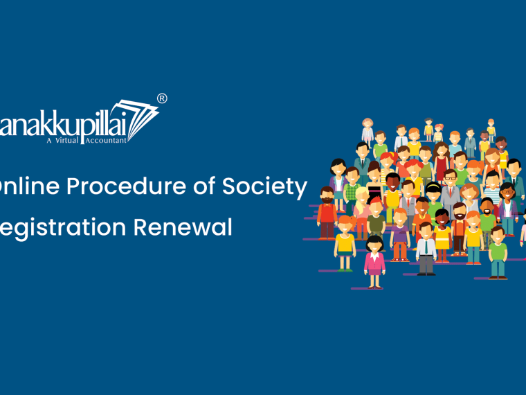 Online Procedure of Society Registration Renewal - Kanakkupillai