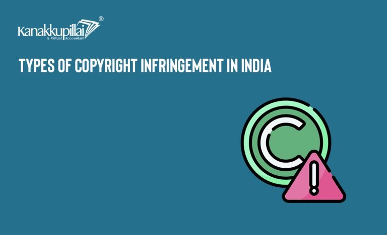 Types of Copyright Infringement in India