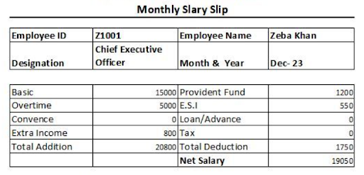 Automate Salary Records from Scanned Slips to Excel Sheets
